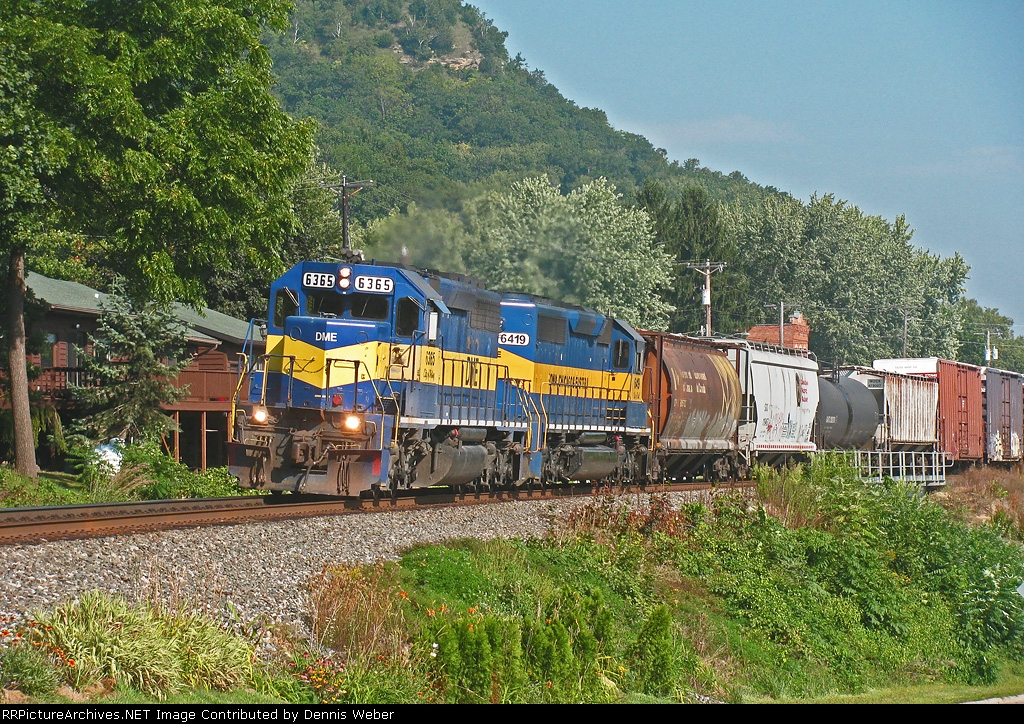 DM&E 6365, CP's River Sub.